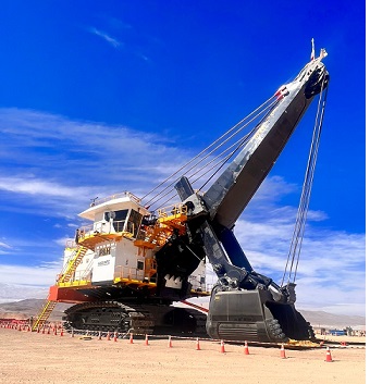 Escondida | BHP recibe la primera pala eléctrica de cable 4800XPC en ...