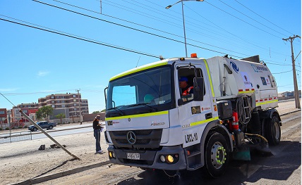 Codelco pone en marcha nueva etapa del barrido y lavado de calles en ...